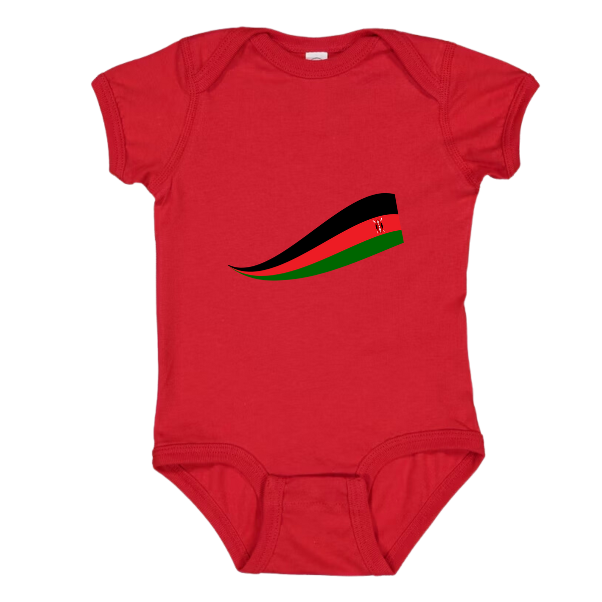 Kenyan Coat of Arms Onesie – ICreateBySkyeWolf